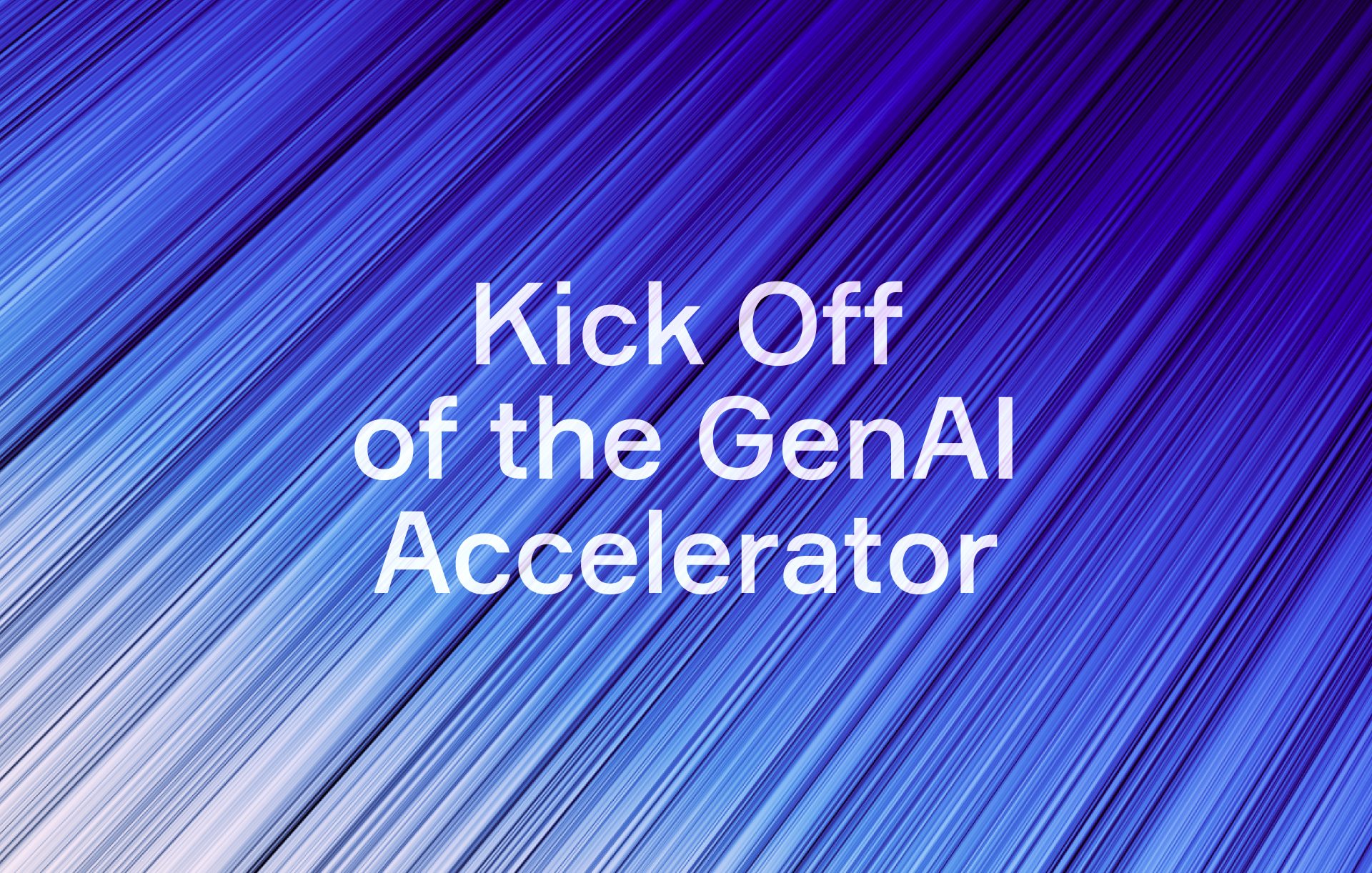 INTEMA Kicks Off GEN AI Acceleration Program - Intema